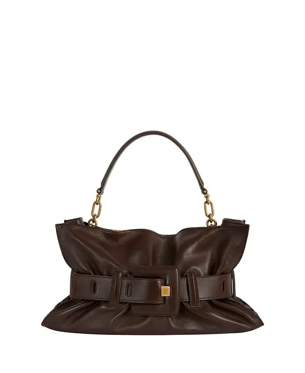 Balmain Anthem Medium Bag In Smooth Leather