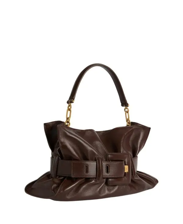 Balmain Anthem Medium Bag In Smooth Leather