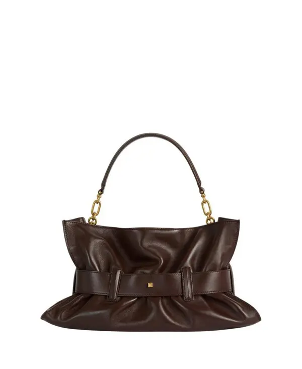 Balmain Anthem Medium Bag In Smooth Leather