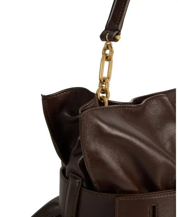 Balmain Anthem Medium Bag In Smooth Leather