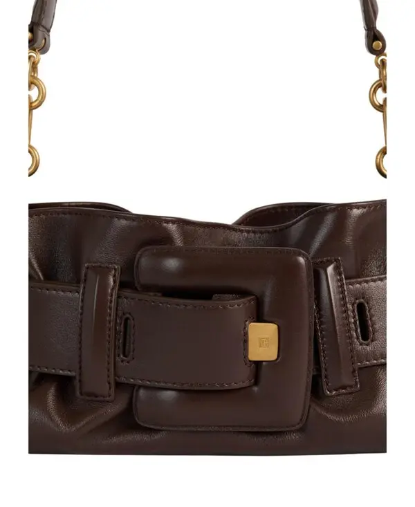 Balmain Anthem Mini Bag In Smooth Leather