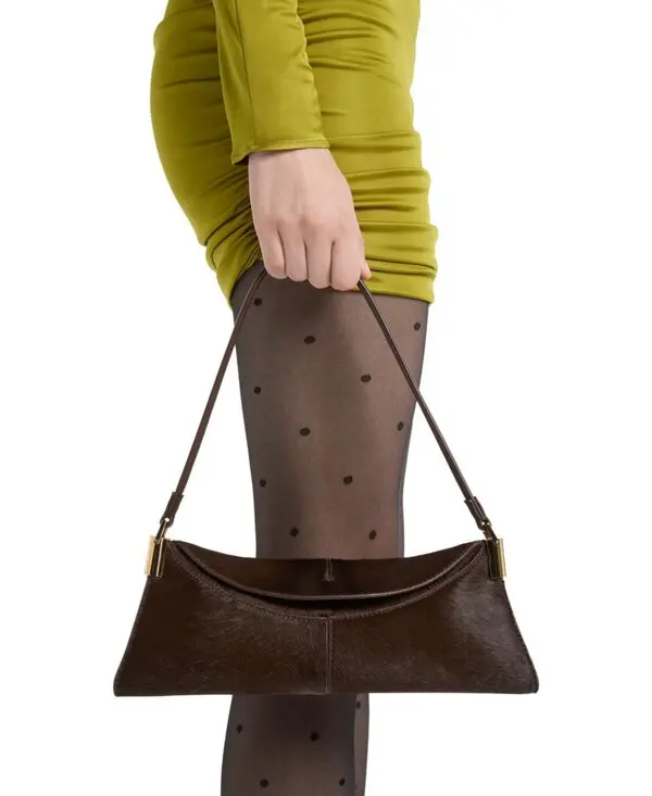 Balmain 64-83 Small Bag In Pony-effect Leather