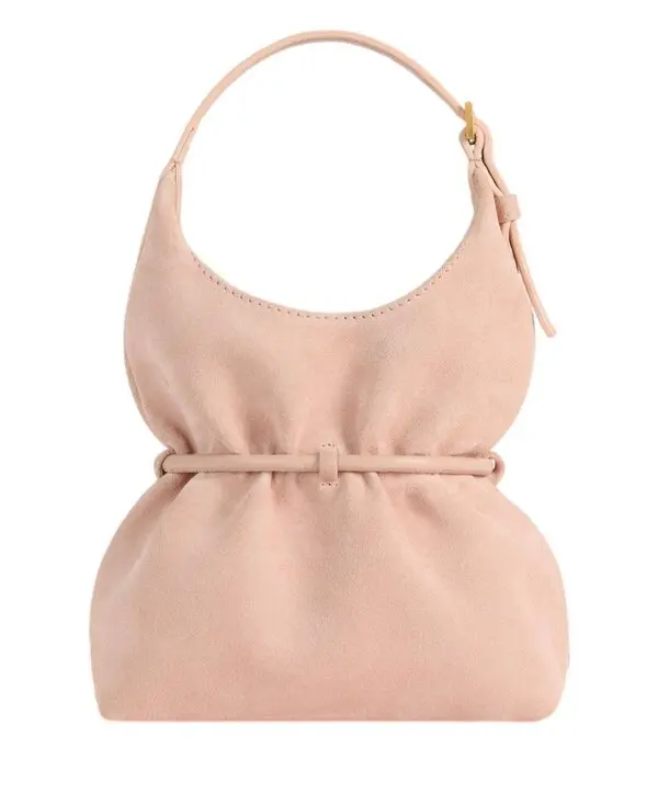 Balmain Sphynx Mini Bag In Suede