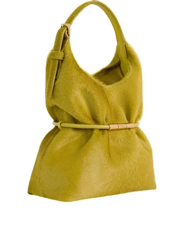 Balmain Sphynx Mini Bag In Pony-effect Leather