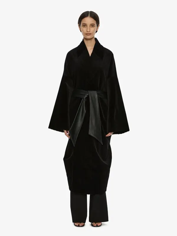 Christopher Esber Manor Coat - Black