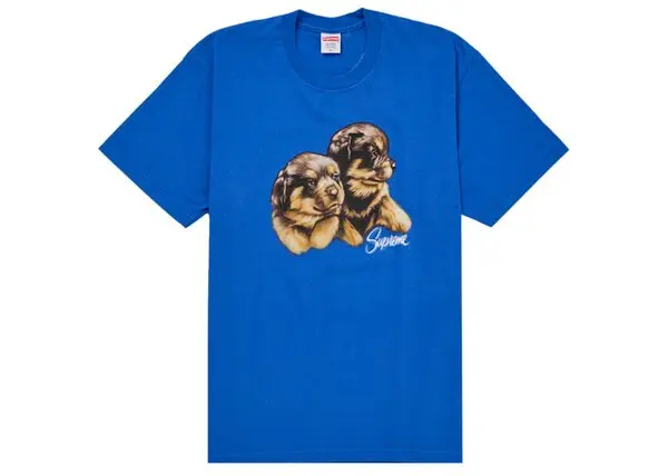 Supreme Puppies Tee Shirt - Royal