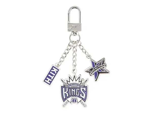 Kith Nba Allstar Sacramento Kings Keychain - Silver