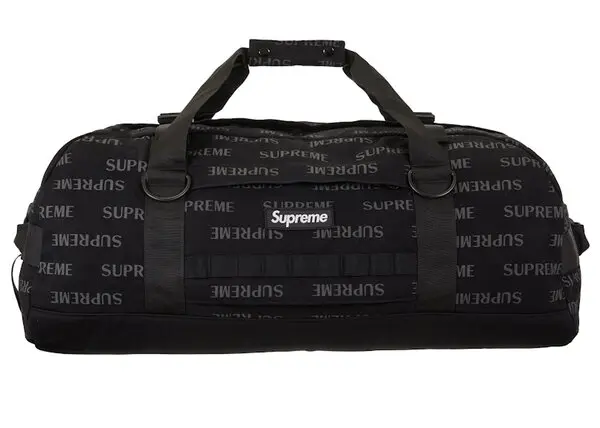 Supreme Large Duffle Bag - Black