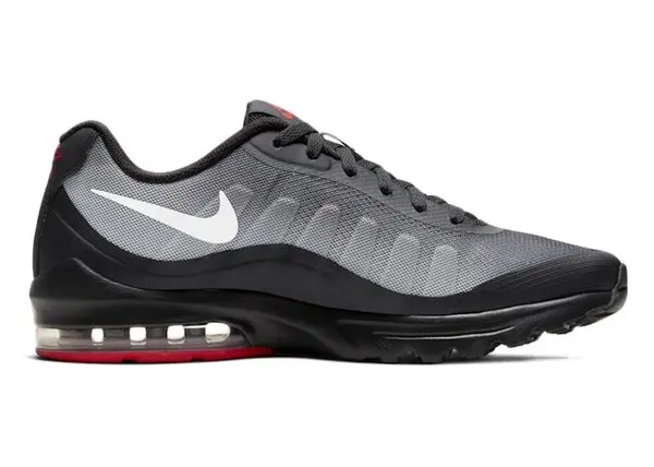 Nike Max Invigor Sneakers - Grey/black/red