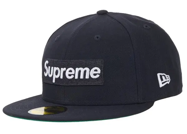 Supreme Fdny Box Logo New Era 59fifty Fitted Cap - Navy Blue