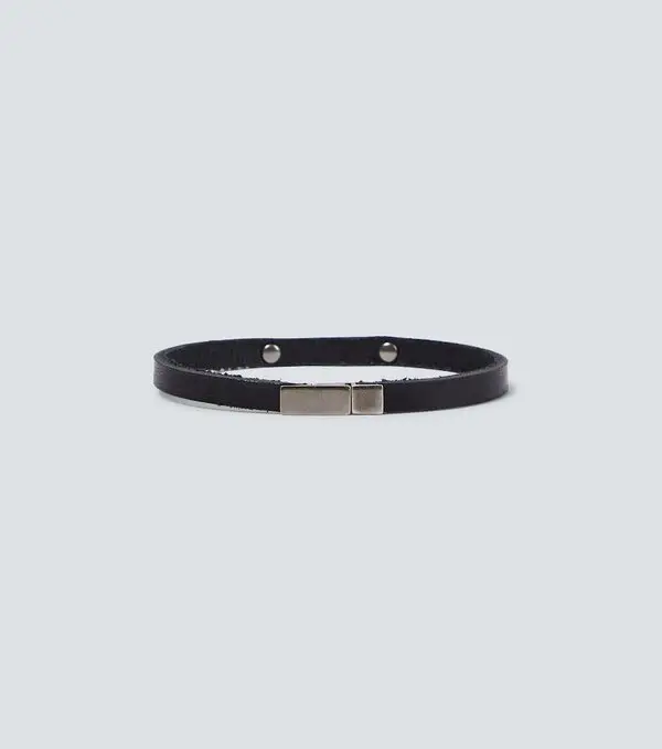 Saint Laurent Leather Bracelet