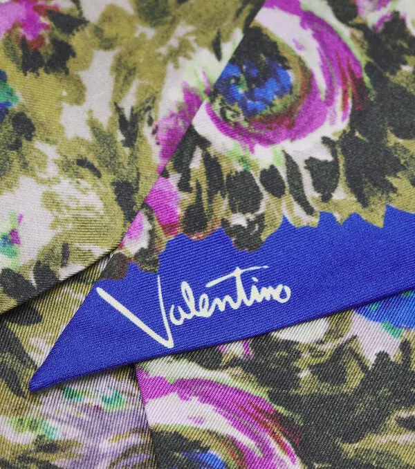 Valentino Garavani Floral Silk Scarf