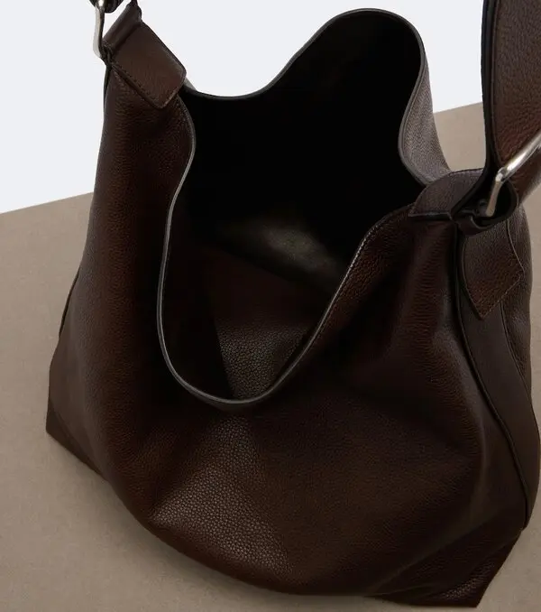 THE ROW Ian Large Leather Tote Bag