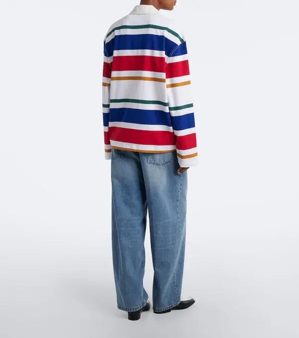 AMI Paris Mid-rise Wide-leg Jeans