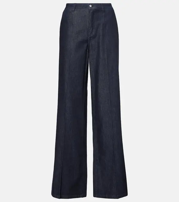 Dolce & Gabbana High-rise Wide-leg Jeans - Blue