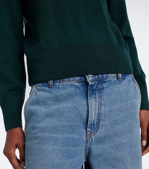 AMI Paris De Coeur Virgin Wool Sweater