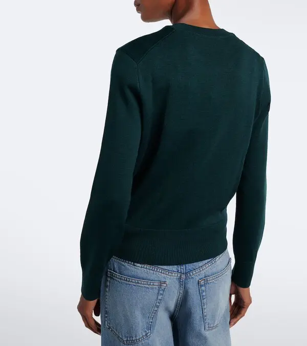 AMI Paris De Coeur Virgin Wool Sweater