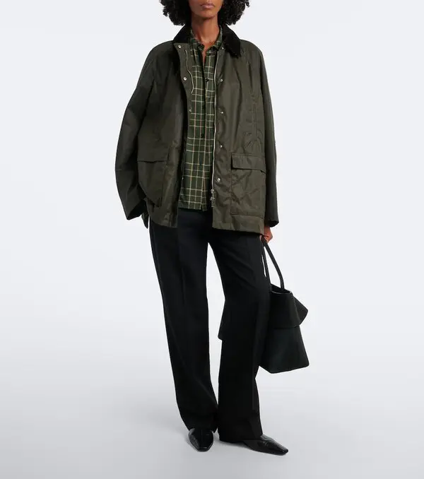 TOTEME Checked Cotton Shirt