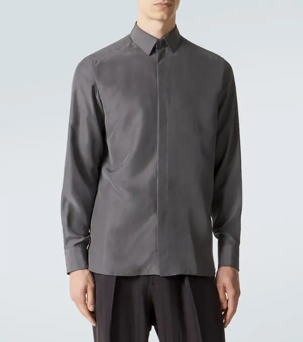 TOM FORD Enzyme Silk Twill Shirt
