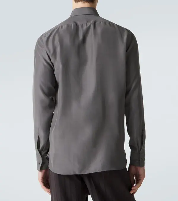 TOM FORD Enzyme Silk Twill Shirt
