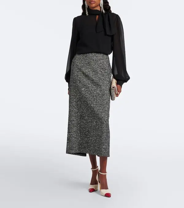 Valentino Garavani Silk-blend Chiffon Blouse