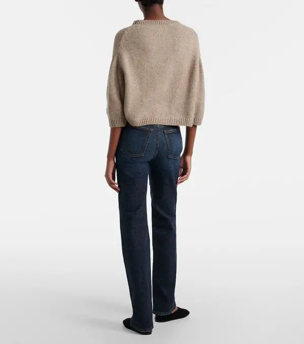 Khaite Danielle Straight Jeans In Lansing