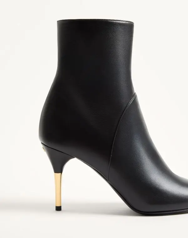 Valentino Garavani Sinead Ankle Boot In Nappa And Suede 85mm
