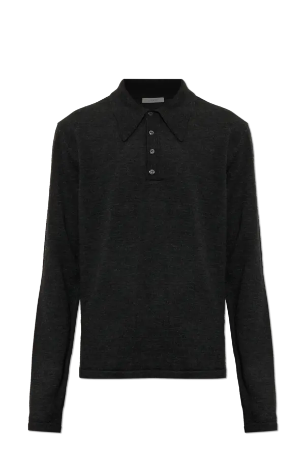 LEMAIRE Wool Polo - Grey