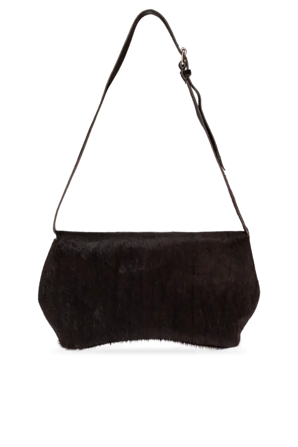 GESTUZ Leather Bag With Asymmetrical Flap