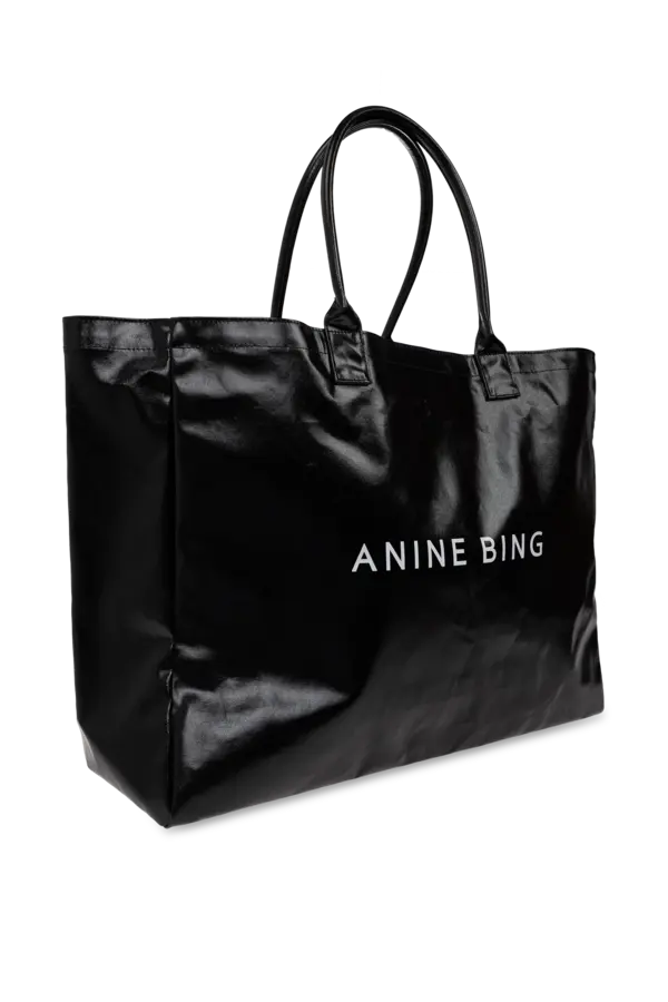 ANINE BING Leo Coated Shopper Bag