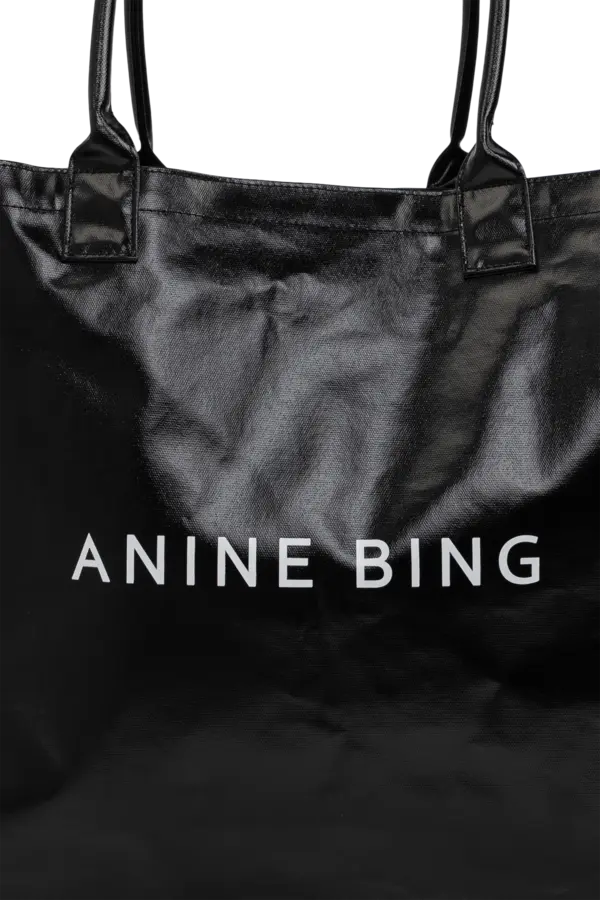 ANINE BING Leo Coated Shopper Bag