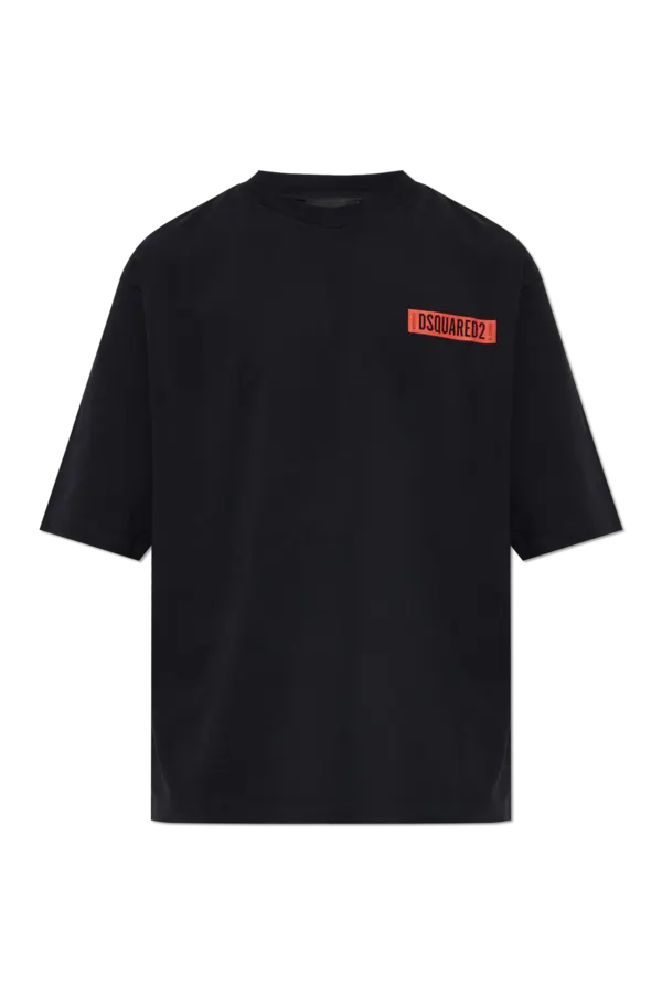 Dsquared2 Cotton T-shirt With Printed Logo