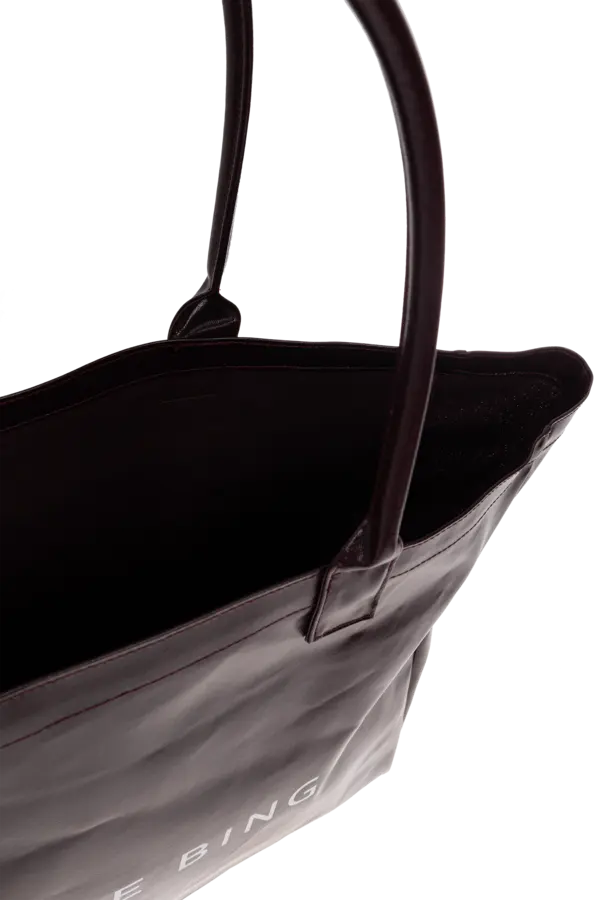 ANINE BING Leo Coated Shopper Bag