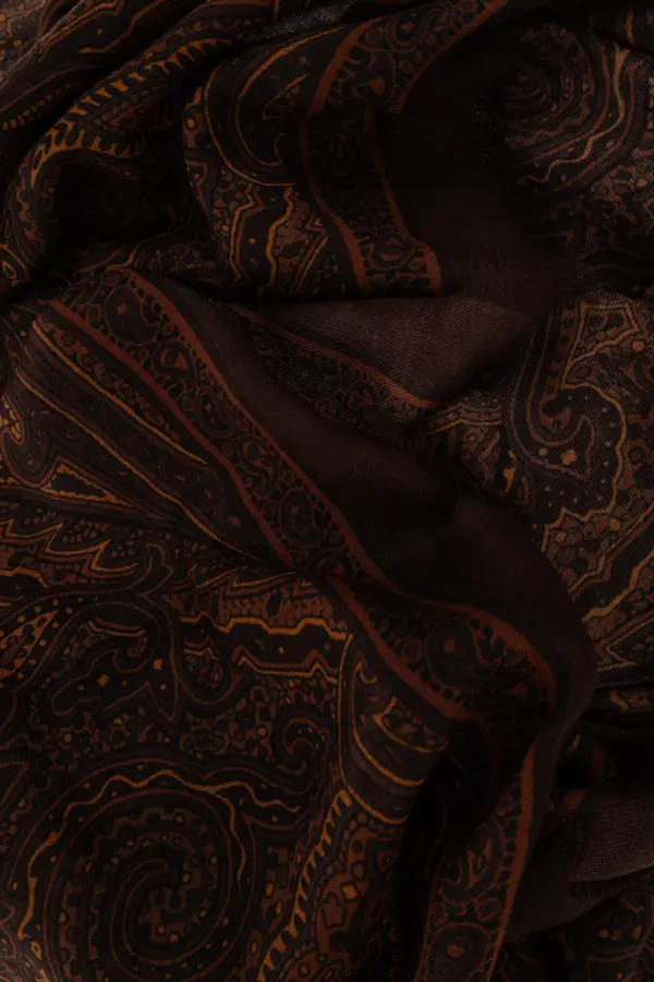 Etro Scarf With Raw Edge