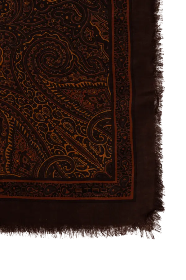 Etro Scarf With Raw Edge