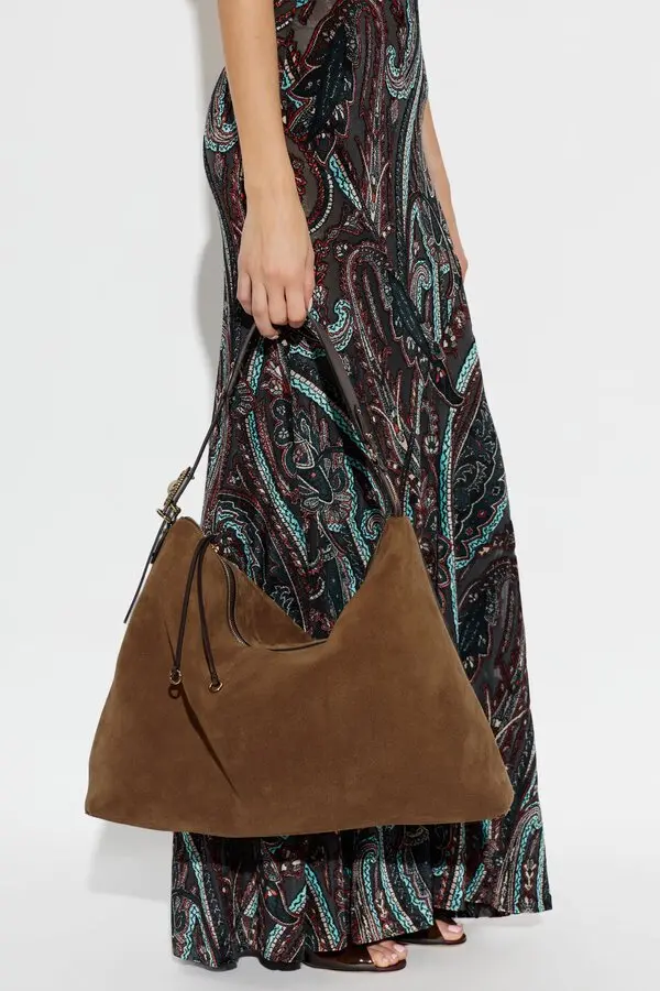 Etro Suede ‘hobo L’ Bag