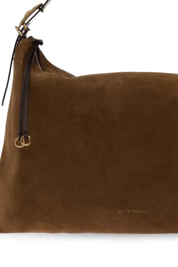 Etro Suede ‘hobo L’ Bag