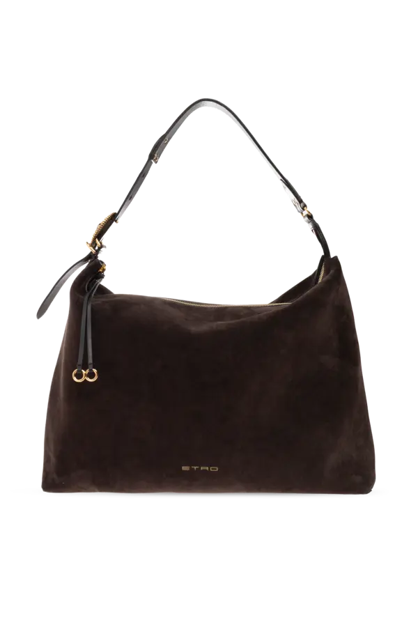 Etro Suede ‘hobo L’ Bag