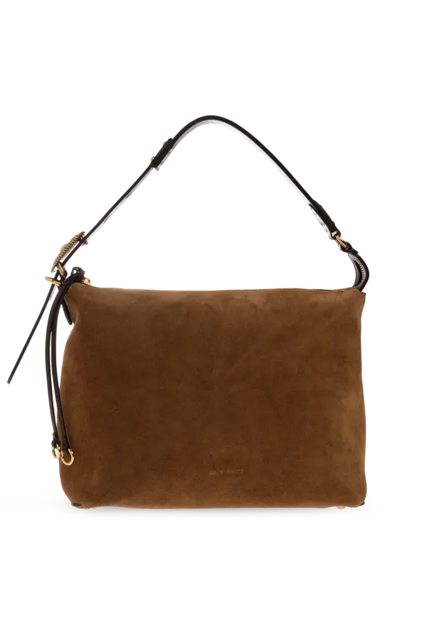 Etro Suede ‘hobo M’ Bag - Brown