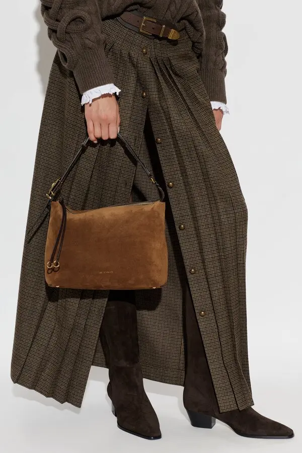 Etro Suede ‘hobo M’ Bag