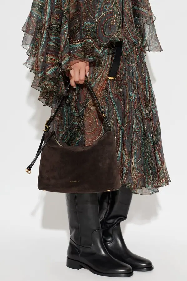Etro Suede ‘hobo M’ Bag