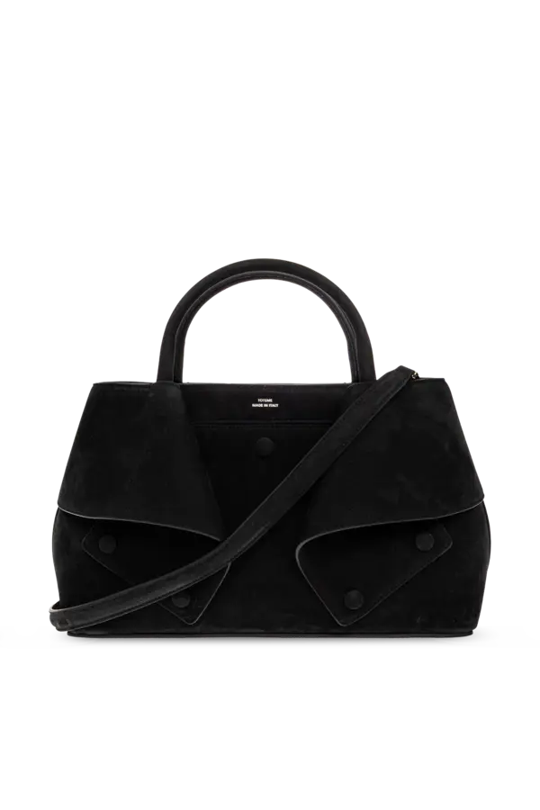 TOTEME Suede Bag "small Mercer - Black