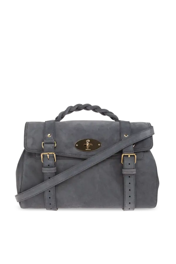 Mulberry Alexa Suede Satchel - Blue
