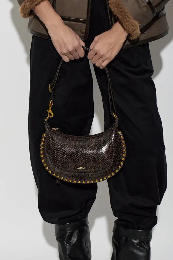 Isabel Marant Étoile Oskan Moon Bag - Brown