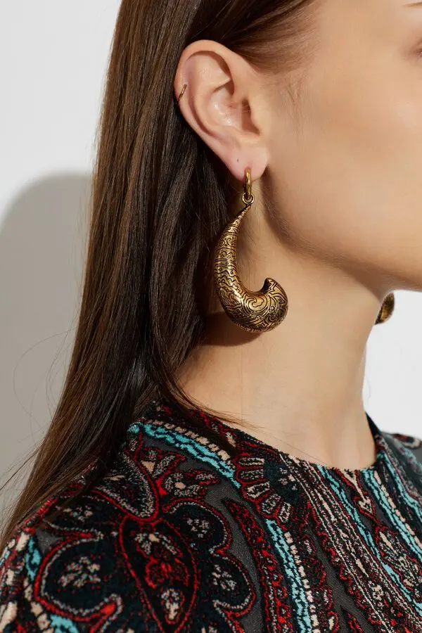 Etro Brass Earrings