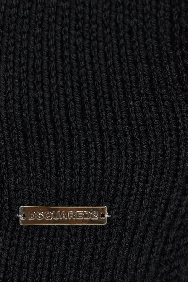 Dsquared2 Wool Turtleneck Vest