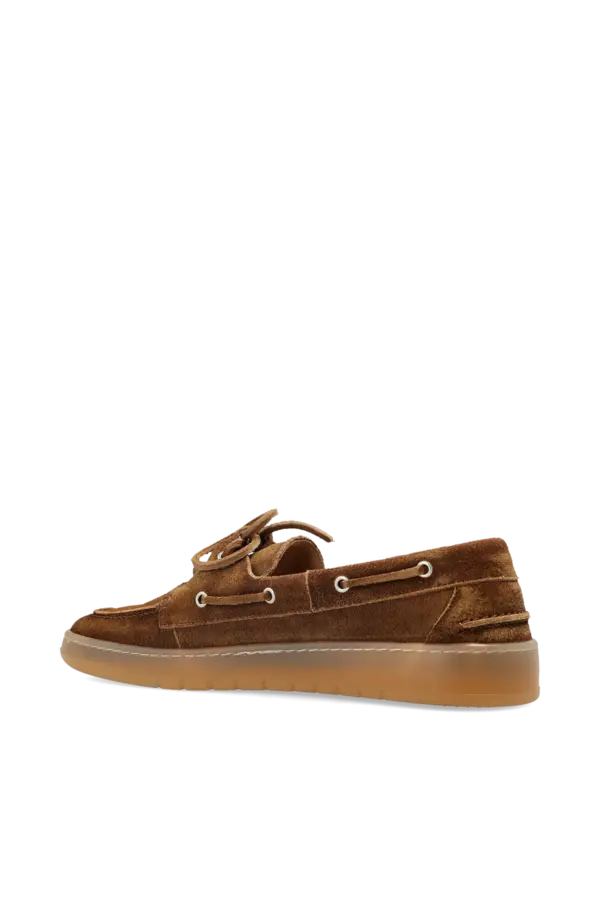 POSA Suede 'boat' Loafers