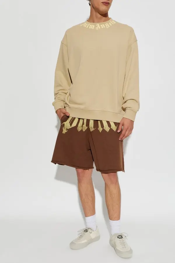 Palm Angels Logo Shorts