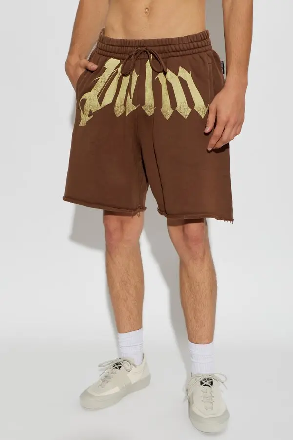 Palm Angels Logo Shorts