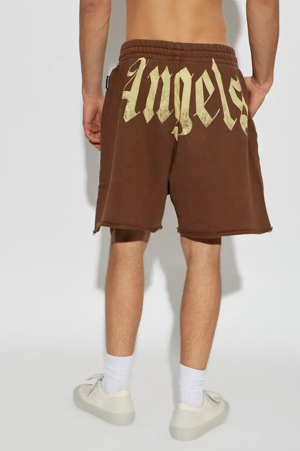 Palm Angels Logo Shorts